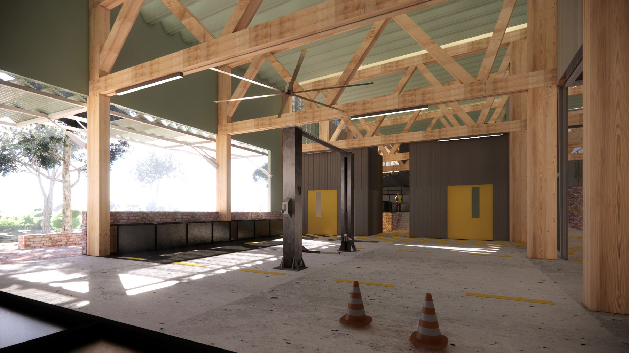 Northern Memorial Park Depot | Bldg Eng