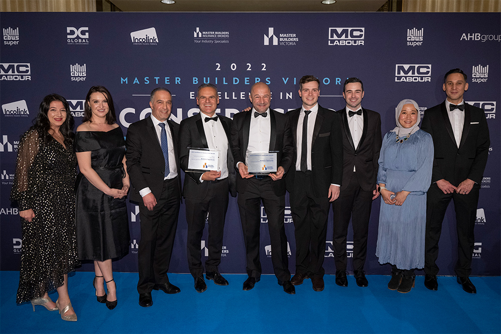 Winners! 2022 Master Builders Excellence in Construction Awards | Bldg Eng