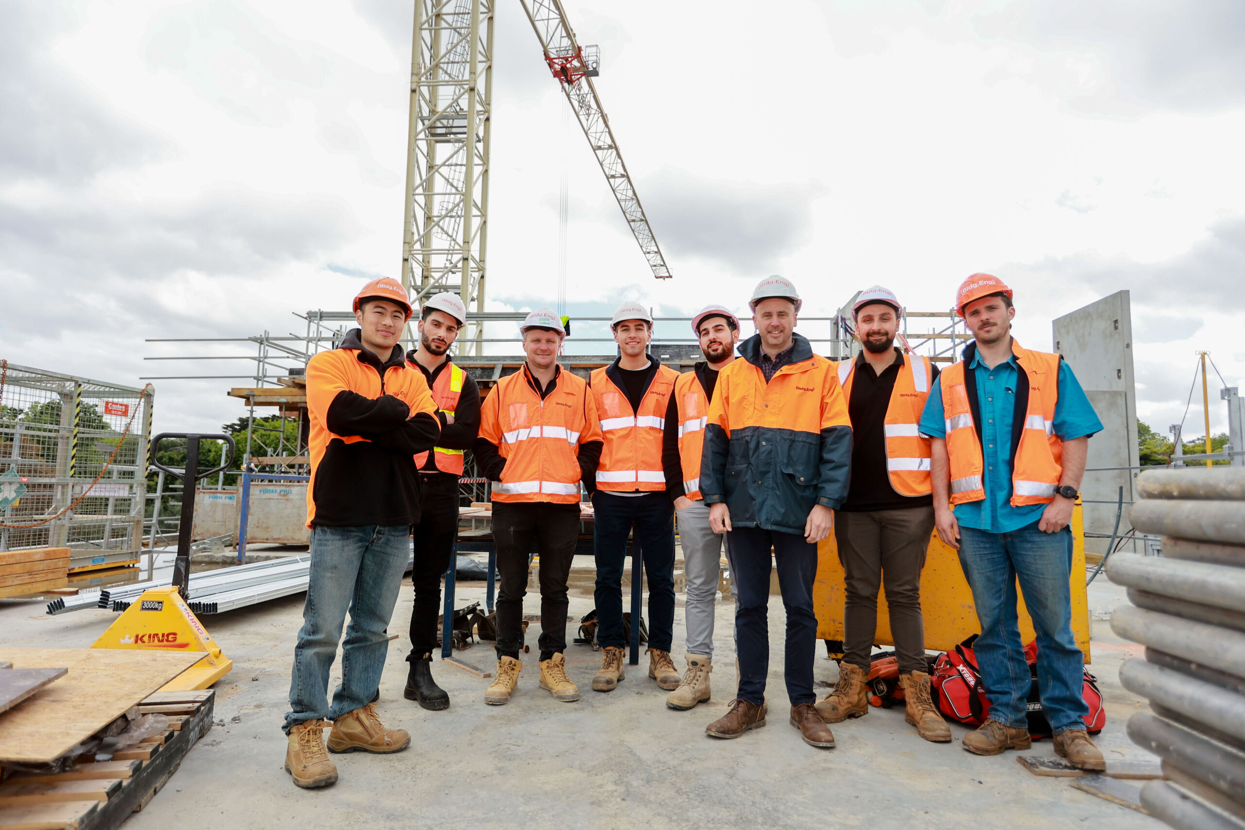 Building Engineering cadets and graduates visit Regis Aged Care Project ...