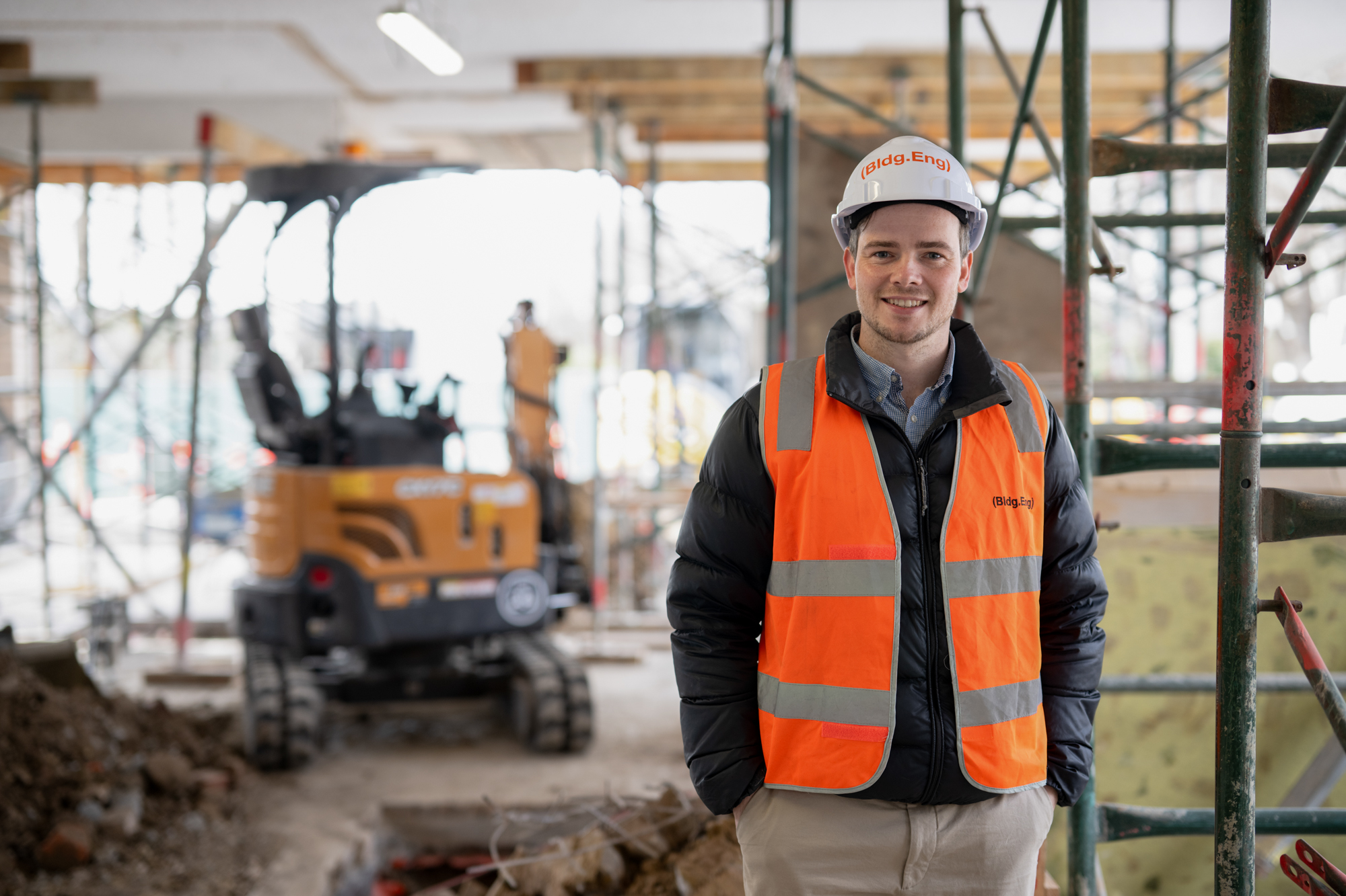 Staff spotlight - introducing our Project Manager Chris Morrison | Bldg Eng