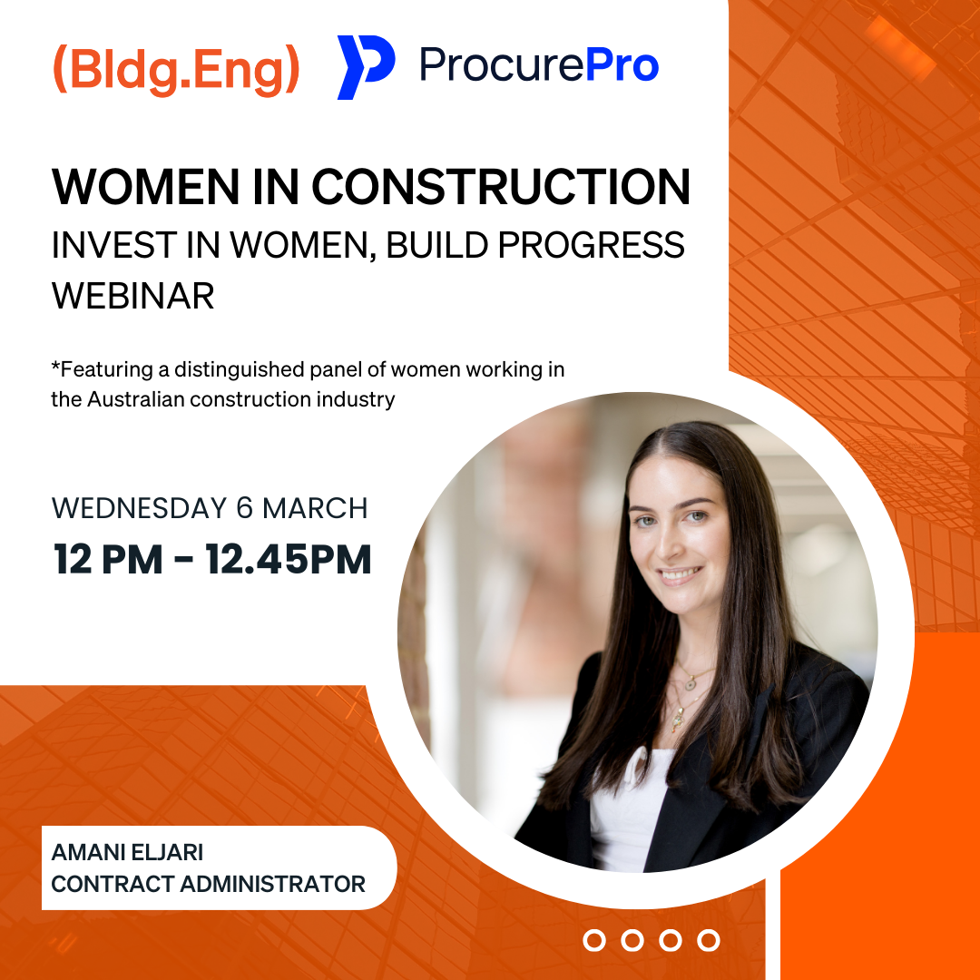 Amani Eljari to share insights in women in construction webinar | Bldg Eng