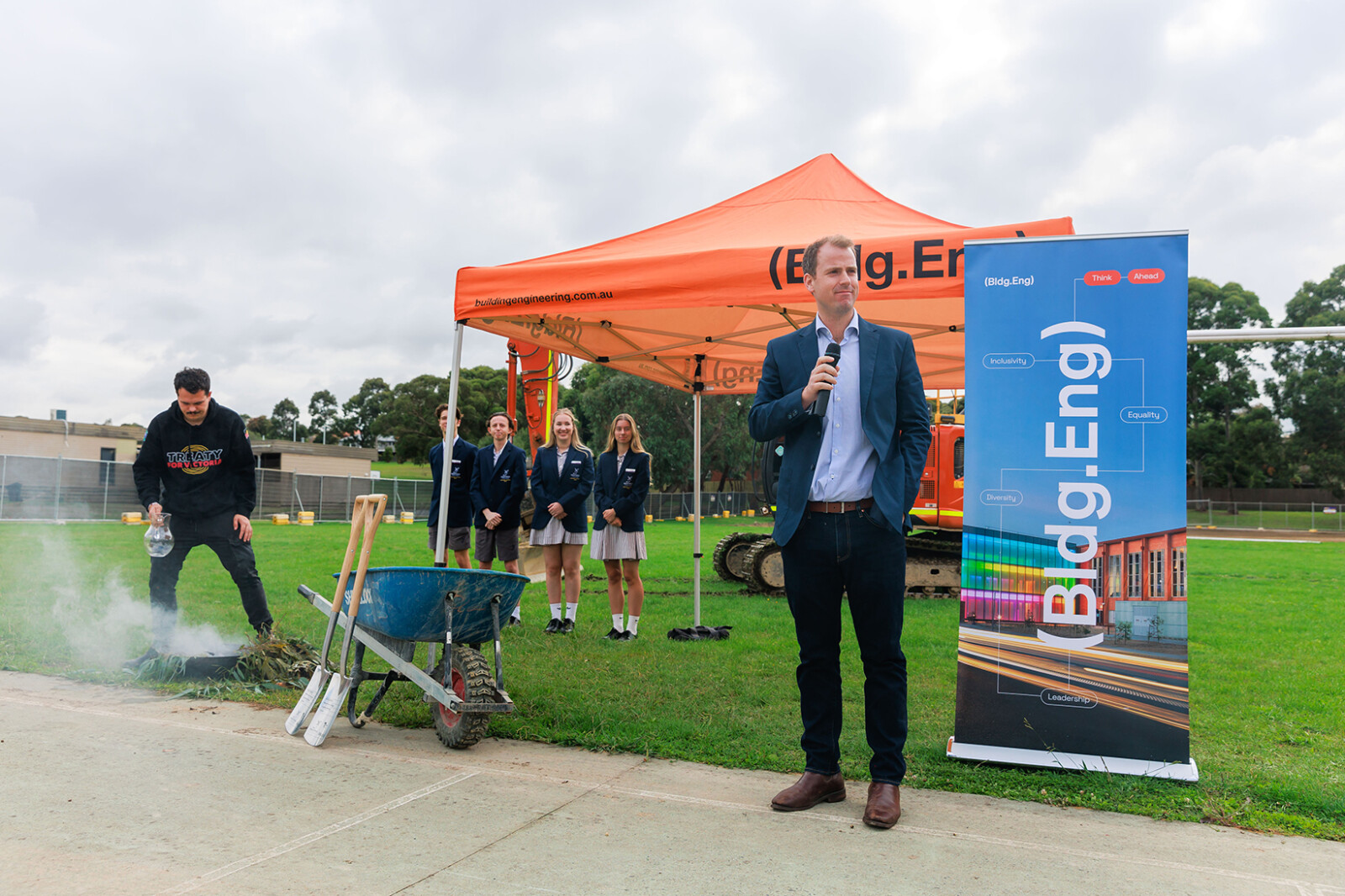 Exciting partnership begins - groundbreaking ceremony marks the start ...